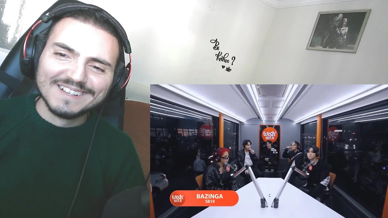 SB19 performs “Bazinga” LIVE on Wish 107.5 Bus Reaction - YouTube