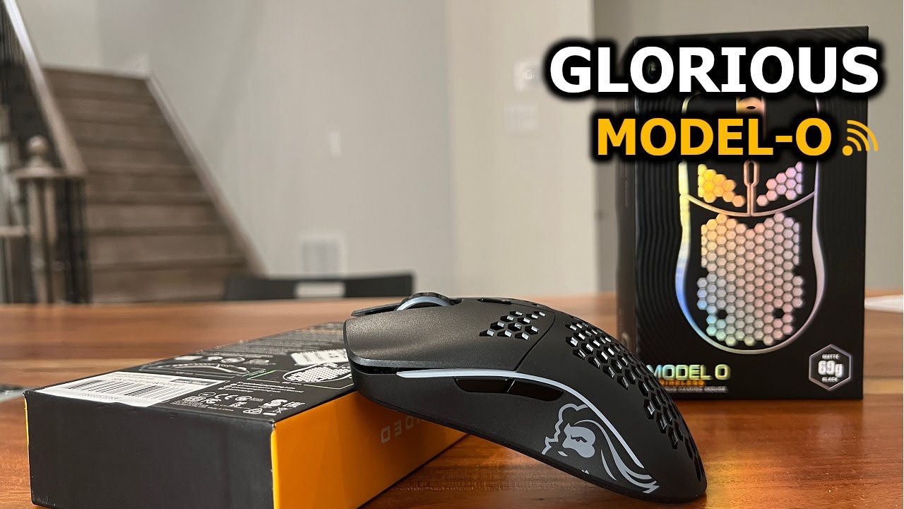 Glorious Mouse (wireless) Model O - Matte black - Unboxing - YouTube