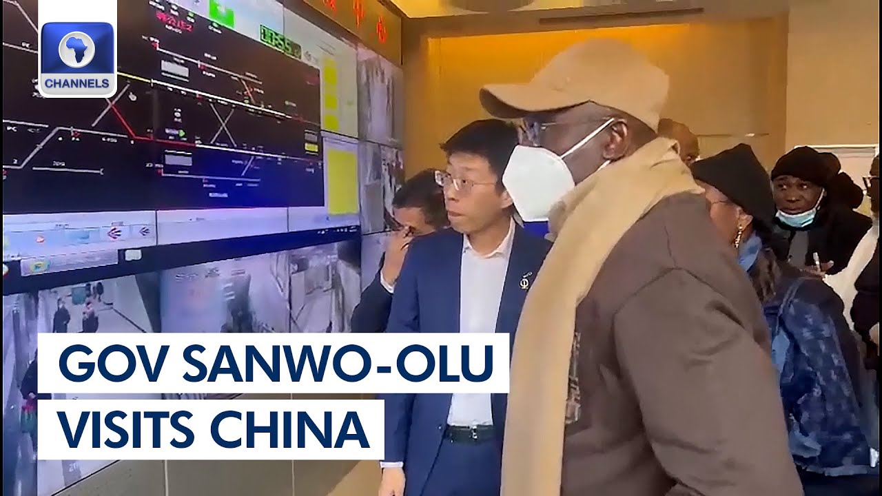 Gov Sanwo Olu Visits China to Acquire Additional Rolling stocks for ...