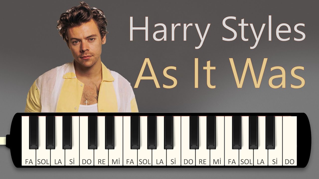 Harry Styles - As It Was | Melodica Tutorials - YouTube