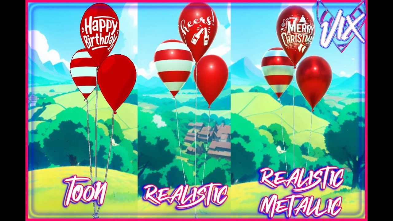 CUSTOMIZABLE BALLOONS VRCHAT ASSET by VIX - YouTube