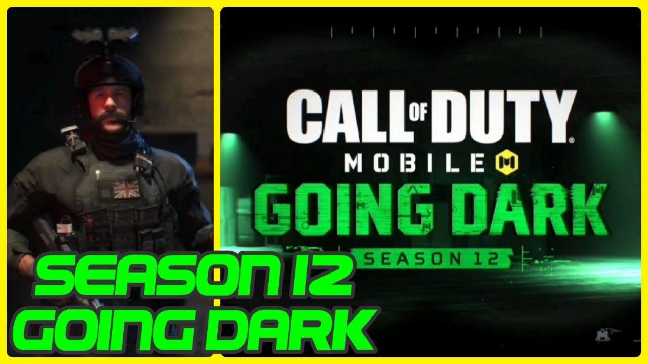 Call of Duty Mobile: Season 12 *New* Character & Going Dark Theme - YouTube