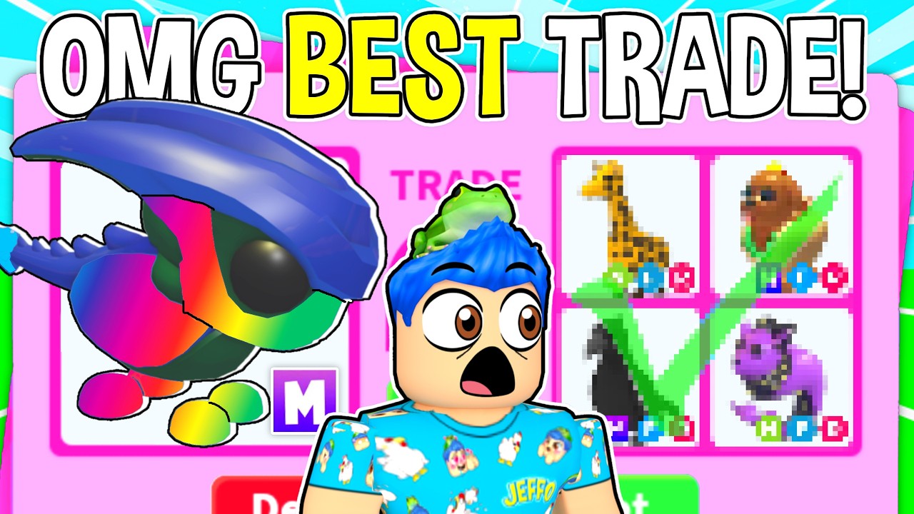 Trading My *MEGA* ZEOPOD In Adopt Me Roblox! Adopt Me Trading Mega Moon ...