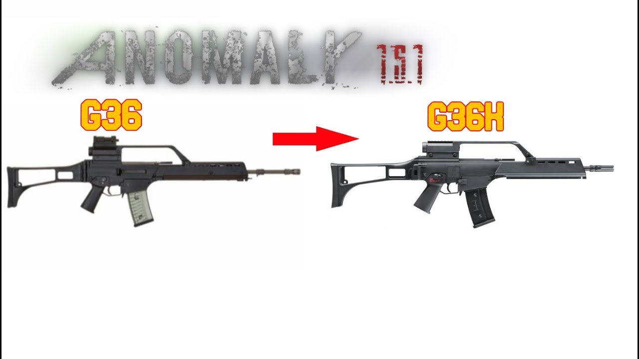 S.T.A.L.K.E.R. Desolation Mod: Turning a G36 into a G36K Variant - YouTube