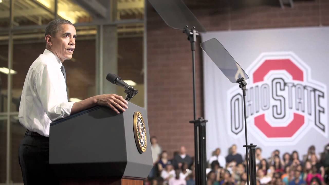 President Barack Obama at The Ohio State University - YouTube