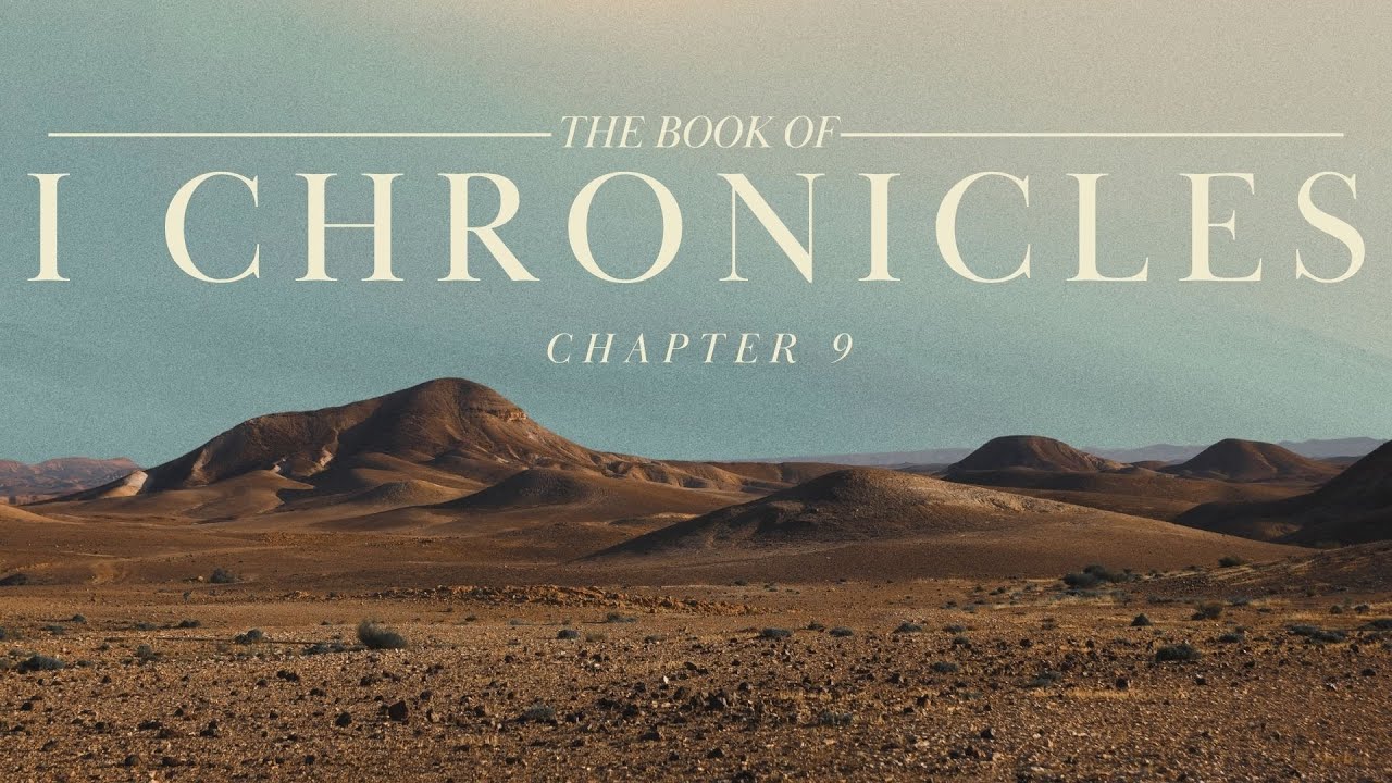 Wednesday, October 18 | 1 Chronicles 9 - YouTube