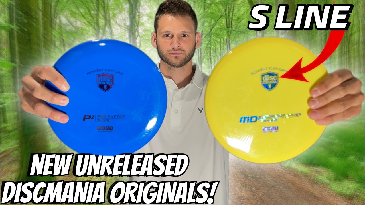 Discmania's Brand New S Line Plastic P2 And MD3 (Chill Round) // Disc ...
