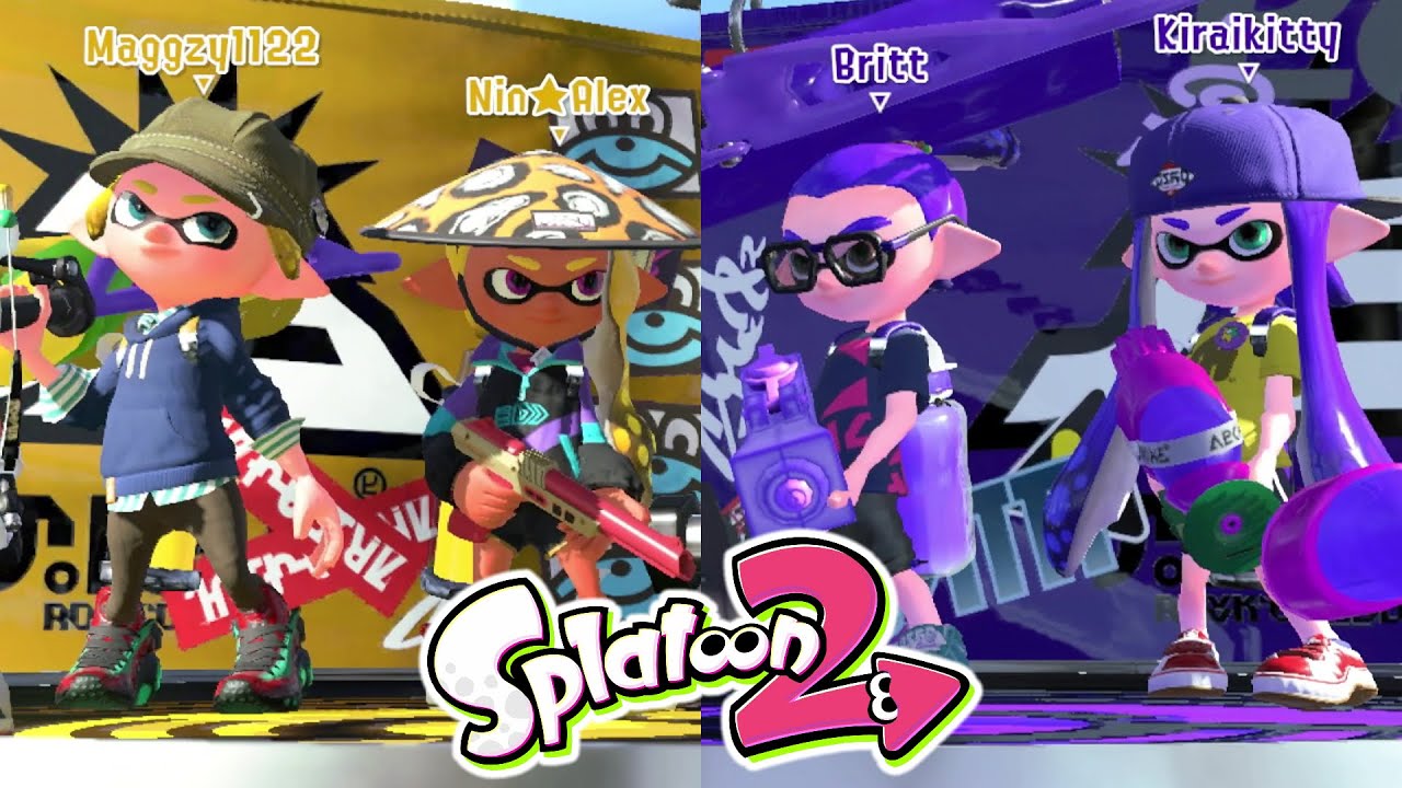 Splatoon 2 Double Date! - YouTube