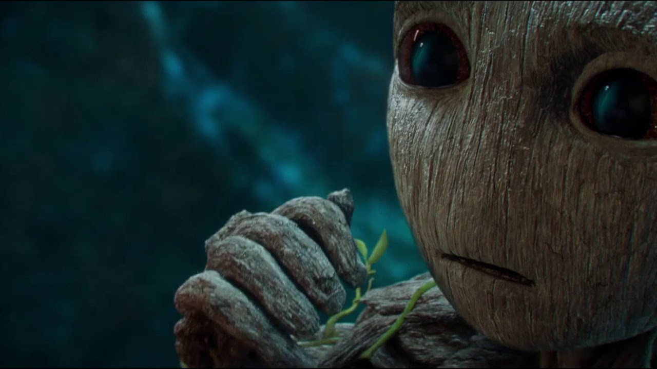 Groot planting the Bomb- Guardians of the Galaxy Vol 2 2017 - YouTube