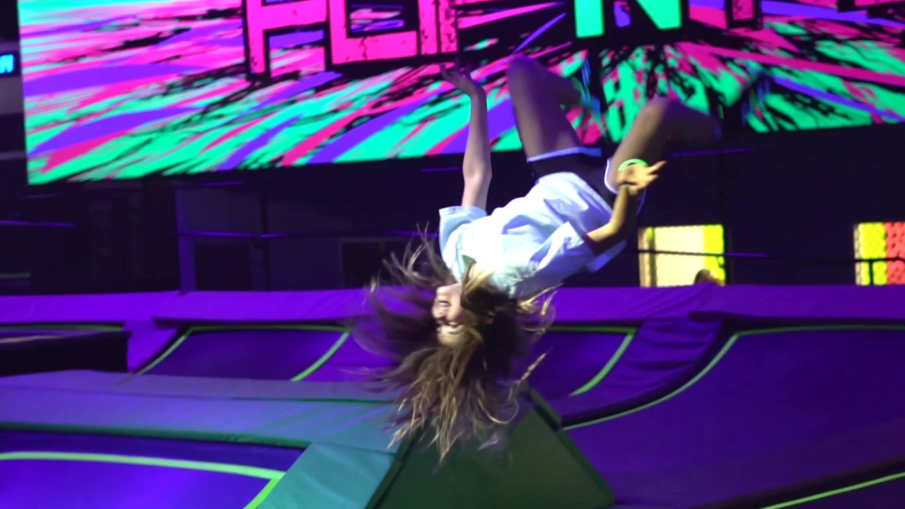 Birthday Parties at Flip N Fly Trampoline Park In Wilmington - YouTube