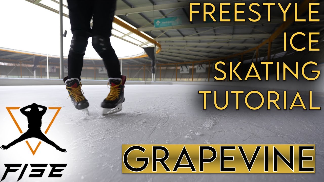 Freestyle Ice Skating | Grapevine Tutorial - YouTube