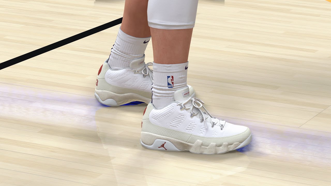 NBA 2K25 Next Gen Shoe Creator - Air Jordan IX “Hardwood Classics PE ...