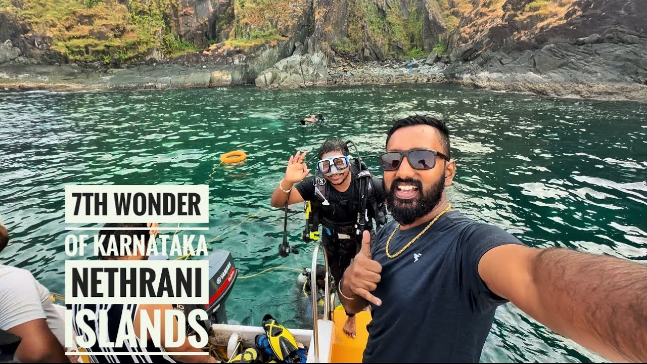 Scuba diving in Nethrani islands || murudeshwara || 7th wonder of ...