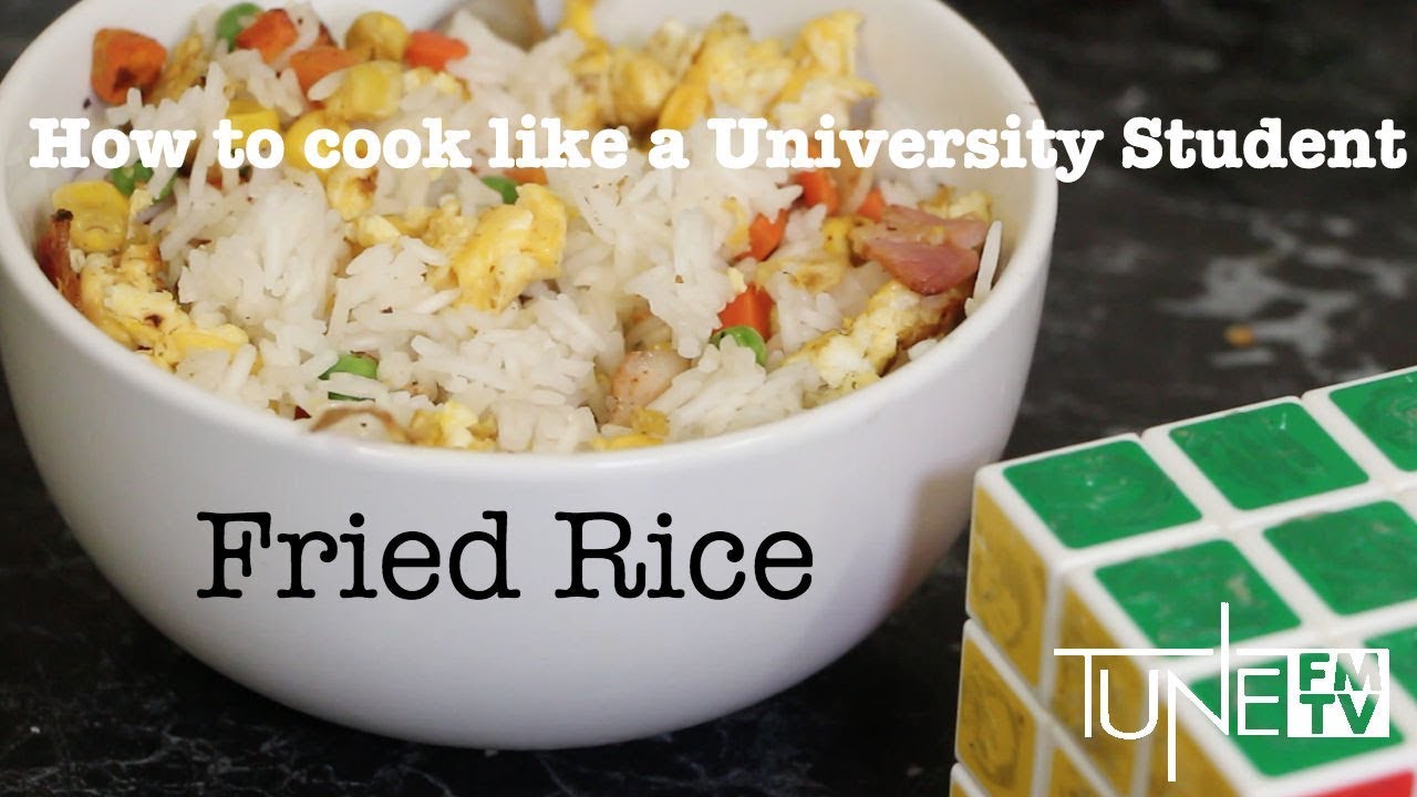 How to Cook like a Uni Student - Fried Rice - YouTube