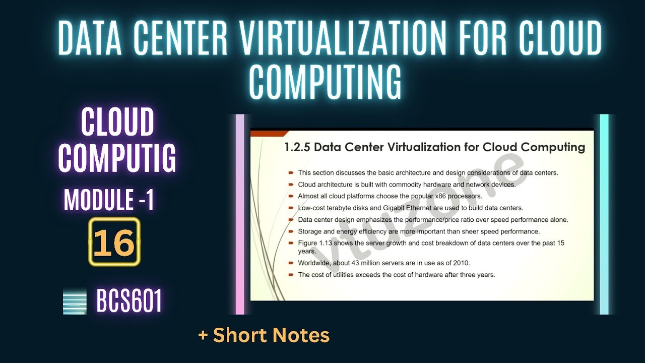 Data Center Virtualization For Cloud Computing | Cloud Computing - 16 ...