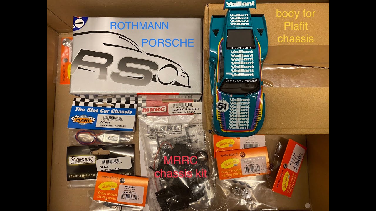 new RevoSlot Porsche and a Carrera body for a Plafit chassis - Slot.it ...