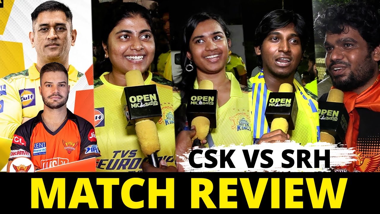 SUN Tv Serial CSK Vs SRH Match Public Review Tamil sun-tv-serial-csk-vs-srh-match-public-review-tamil