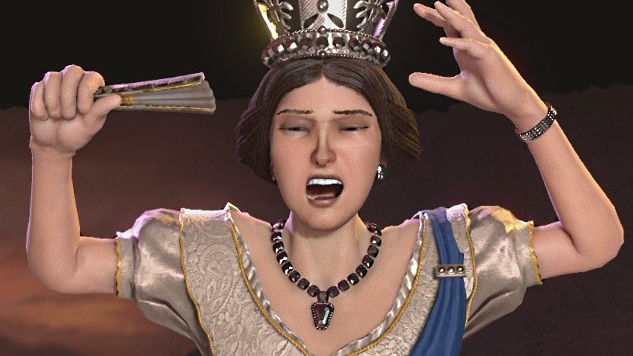 Civilization 6 Gathering Storm: Deity Archipelago Map with Victoria ...