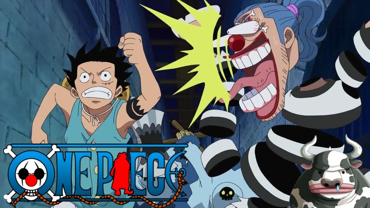 Luffy And Buggy Vs Minotaurus - One Piece - YouTube