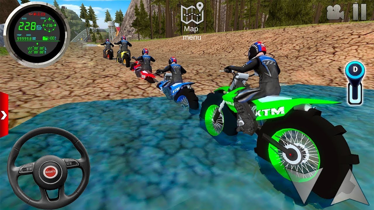 Impossible Bikes Stunts Off-Road Driving 3D - Dirt Bike Racing Simulator 2025 - Android Gameplay ...