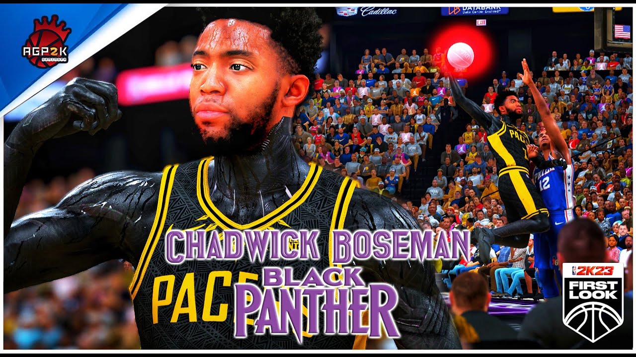 NBA 2K23 Chadwick Boseman (Black Panther) 999 Overall Cyberface (Free ...