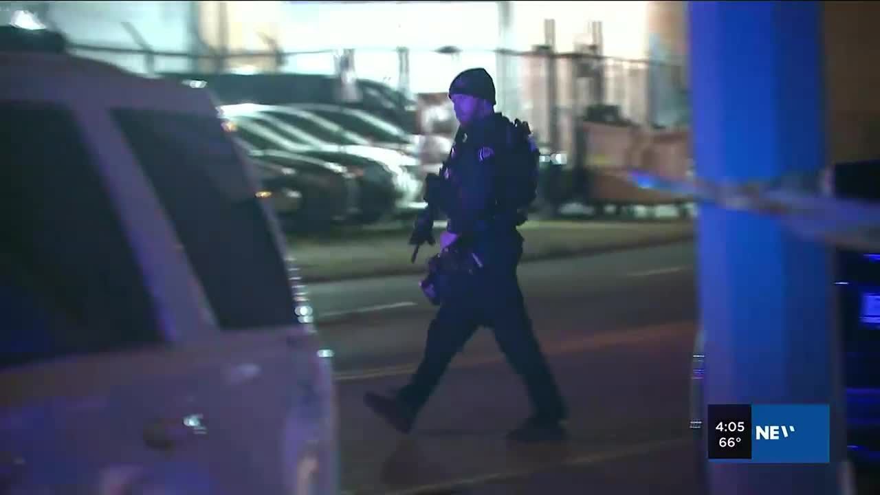 SWAT team shoots barricaded, armed suspect inside home that caught fire ...