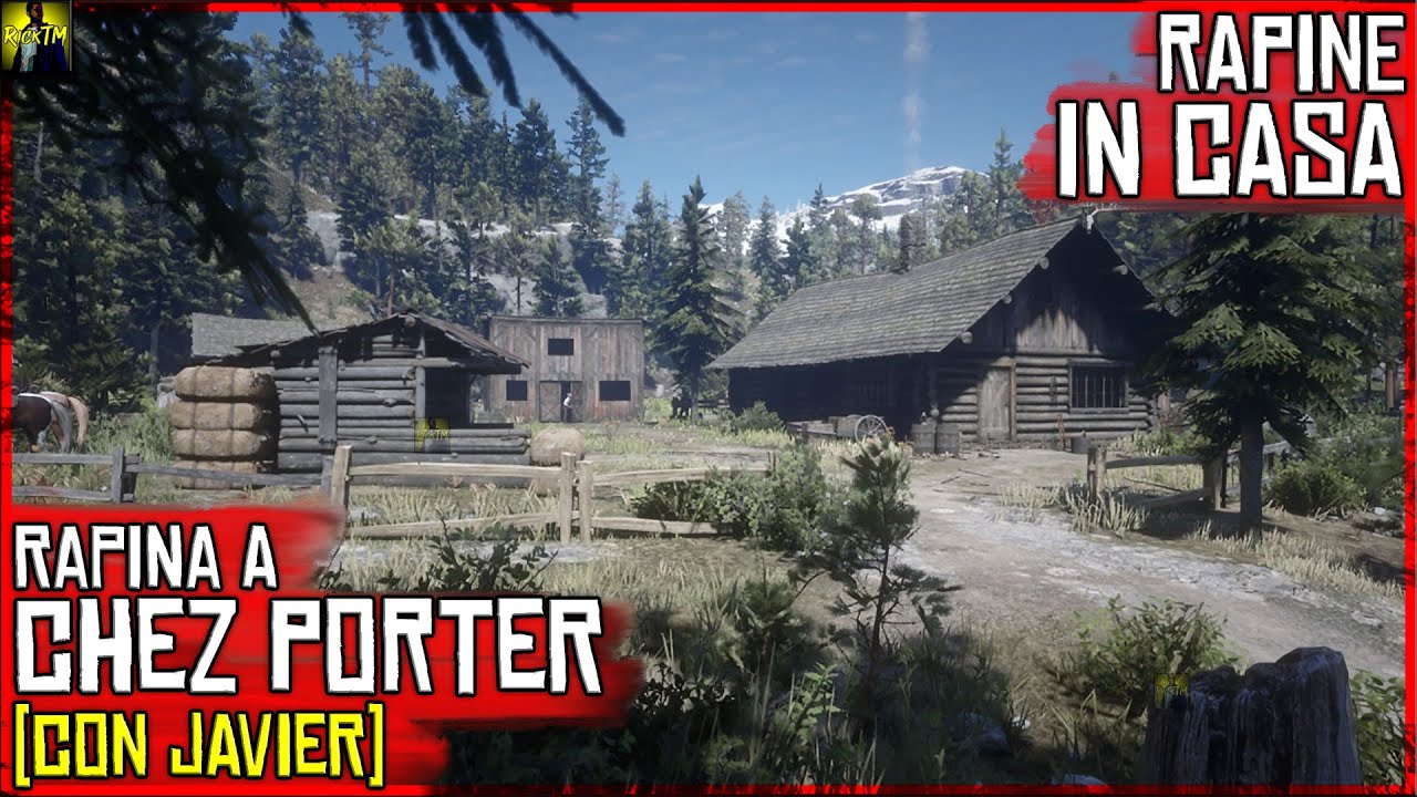 Red Dead Redemption 2 - Rapina a Chez Porter con Javier || Rapine in ...