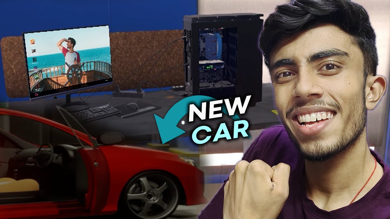I Bought A New Car For my PC Building Business! PC Building Simulator ...