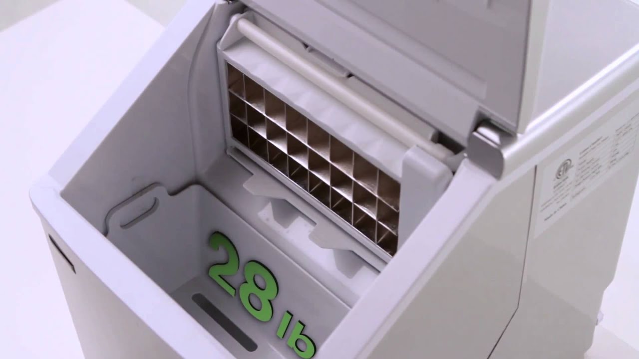 The IMPC-­2800S Portable Clear Ice Maker By Luma Comfort - YouTube