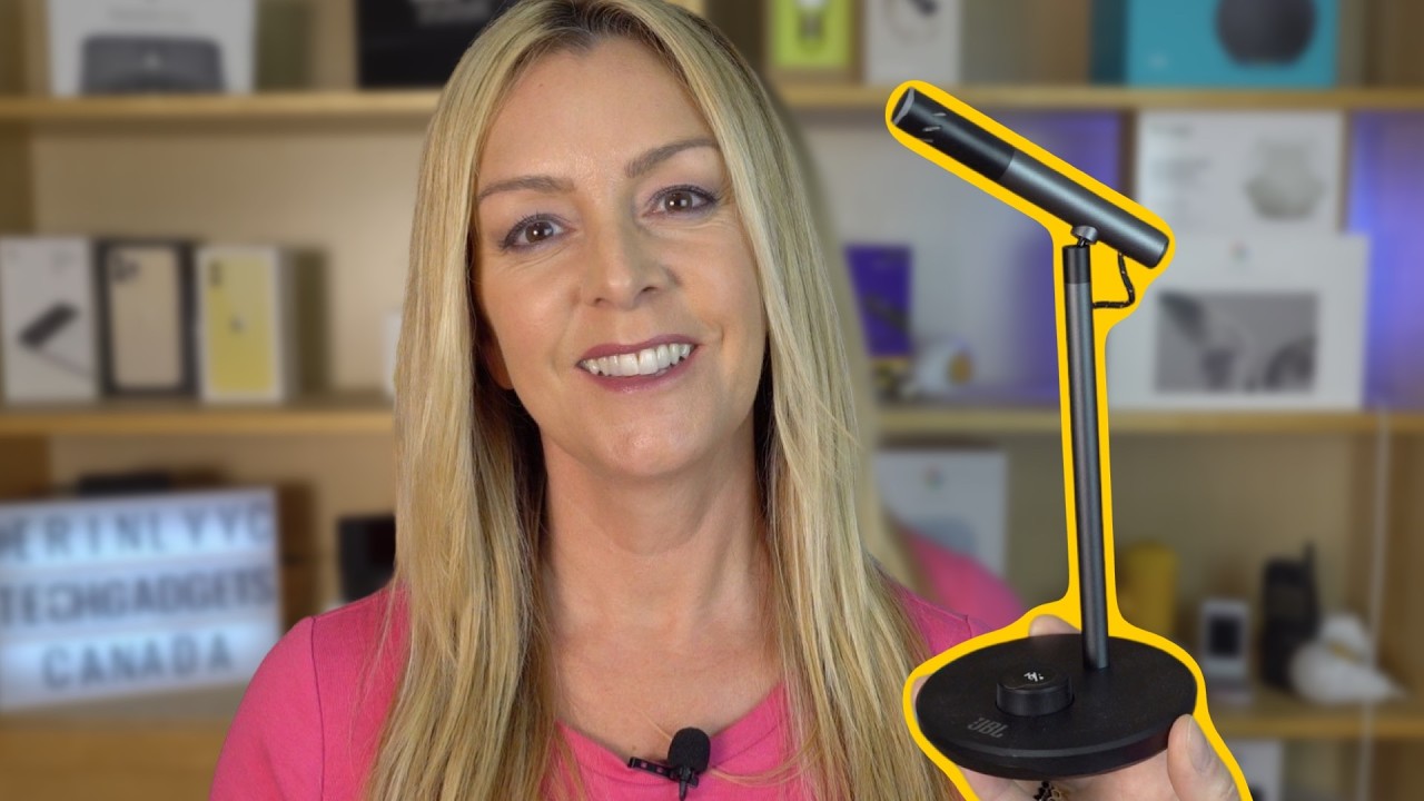 JBL Quantum Stream Talk Stand Microphone: hands-on review - YouTube