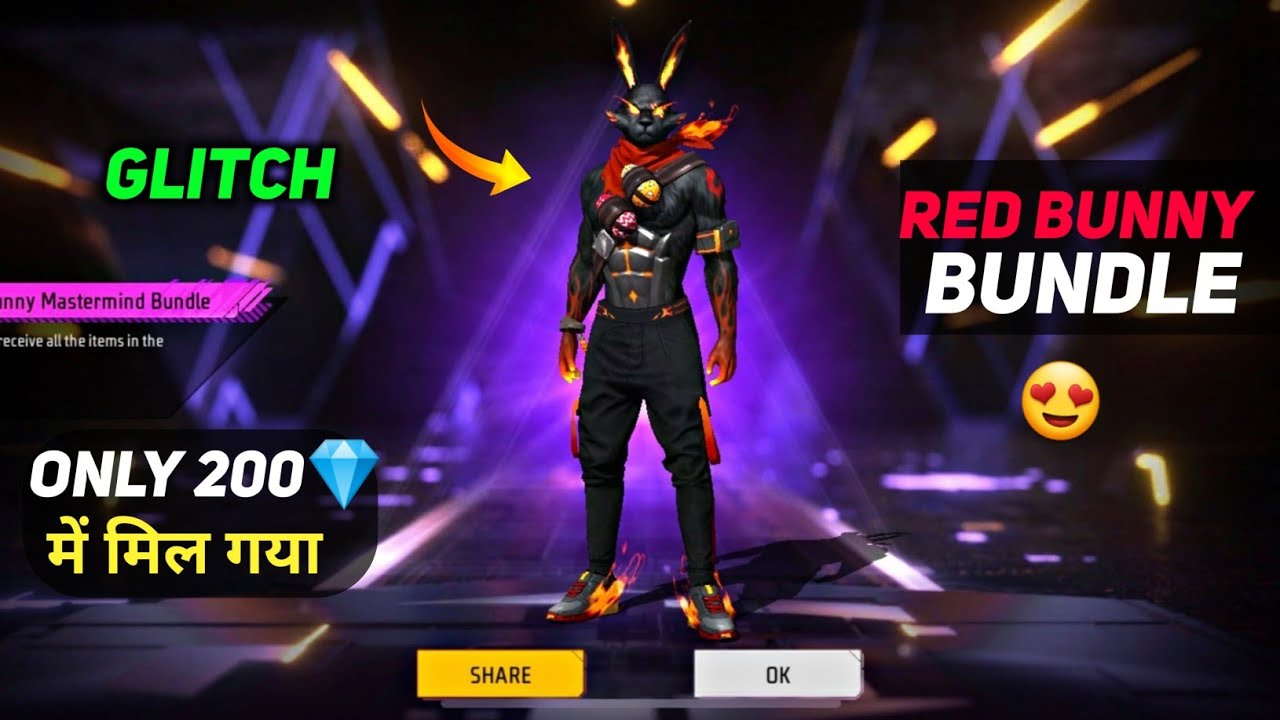 I Got Red Bunny Bundle In 200 Diamonds 😘🔥 - Spin Trick | Red Bunny ...