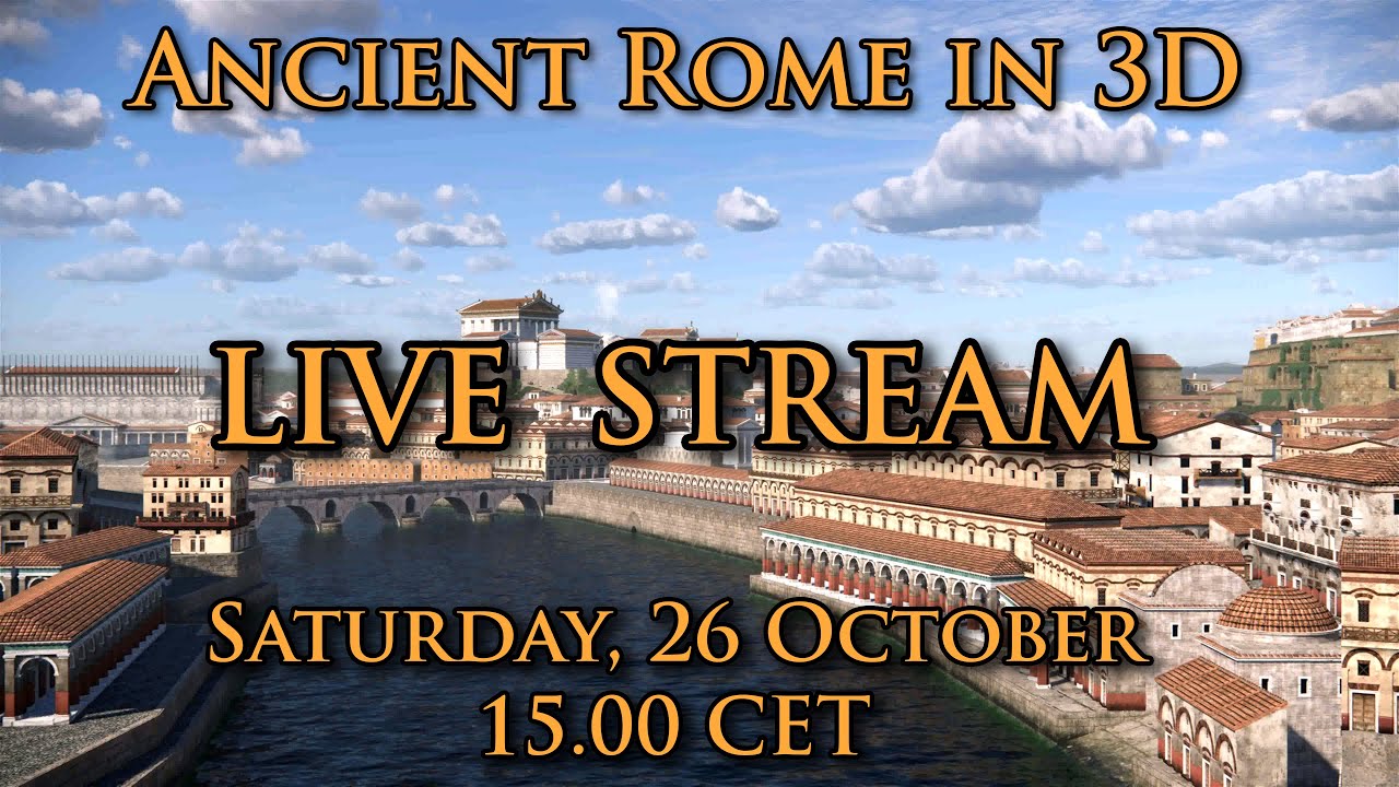 Live Stream, Rome in 3D exploring walking tour - YouTube
