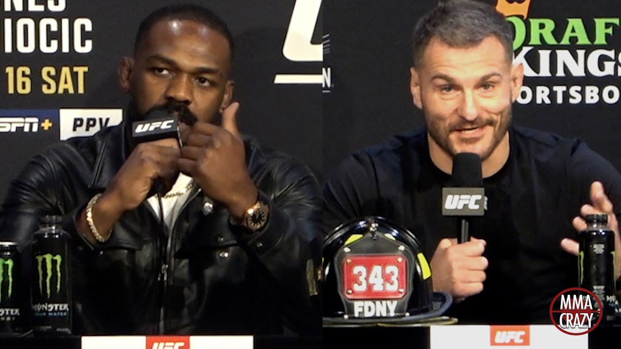 Jon Jones vs. Stipe Miocic Press Conference Highlights UFC 309 - YouTube
