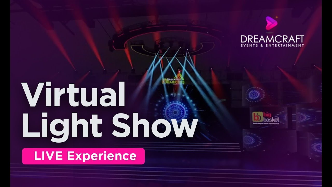 Virtual Light Show - 3D immersive experience - YouTube