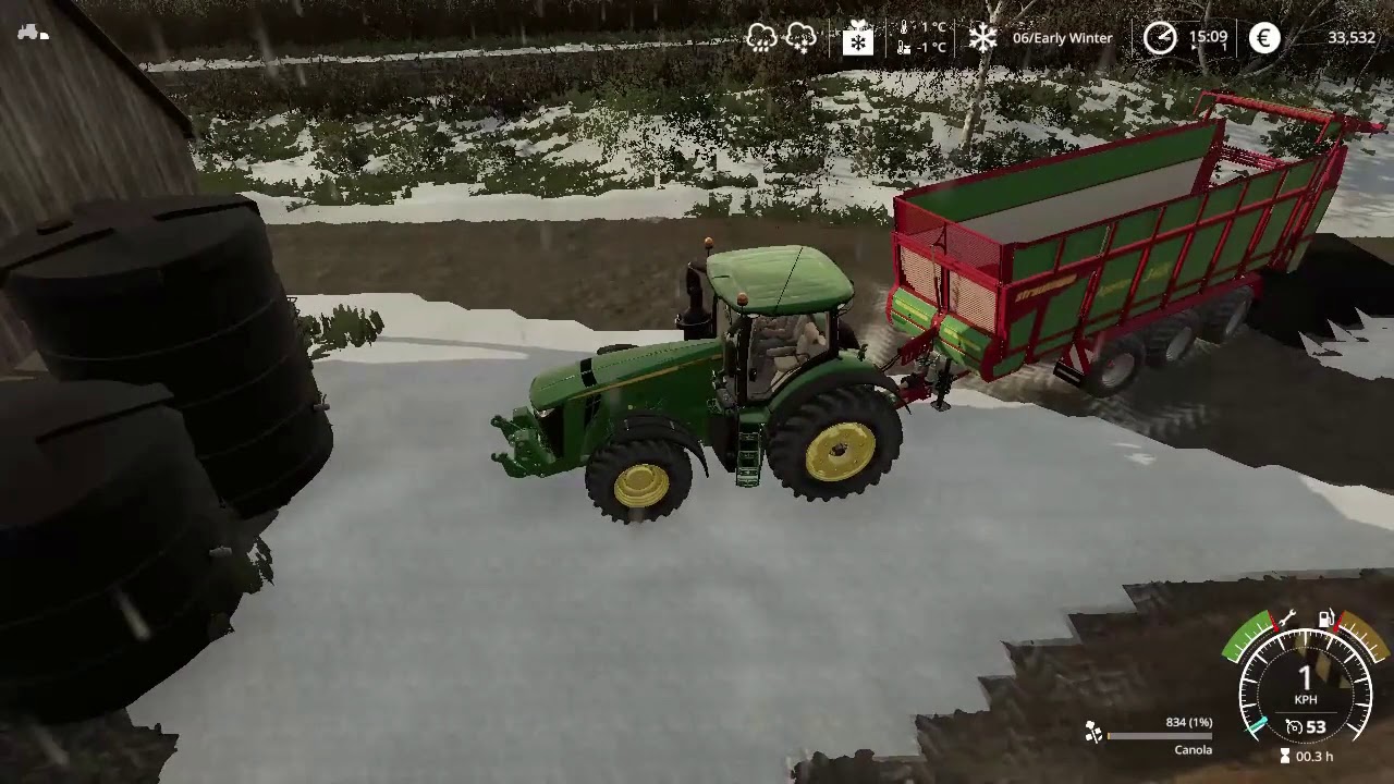 Lone Oak EP#2 | Hay, Silage, Animal Care | FS19 Ti - YouTube
