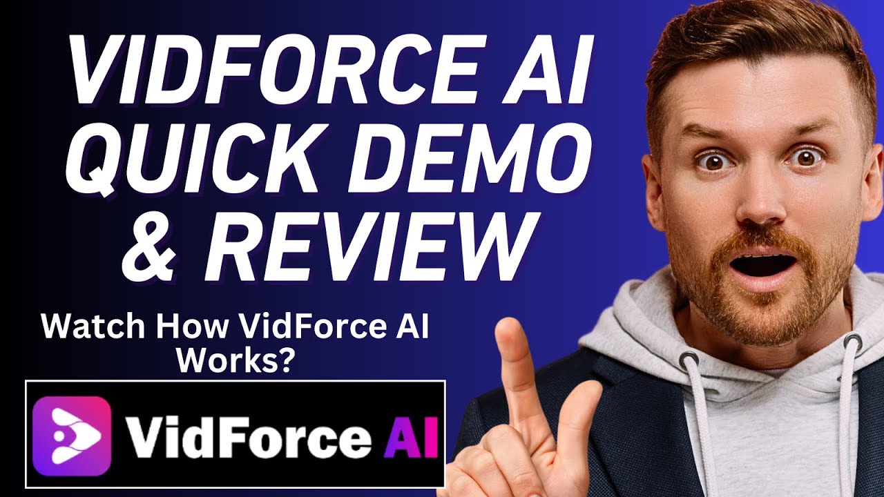 VidForce AI Quick DEMO & Review | Complete Working Explained - YouTube