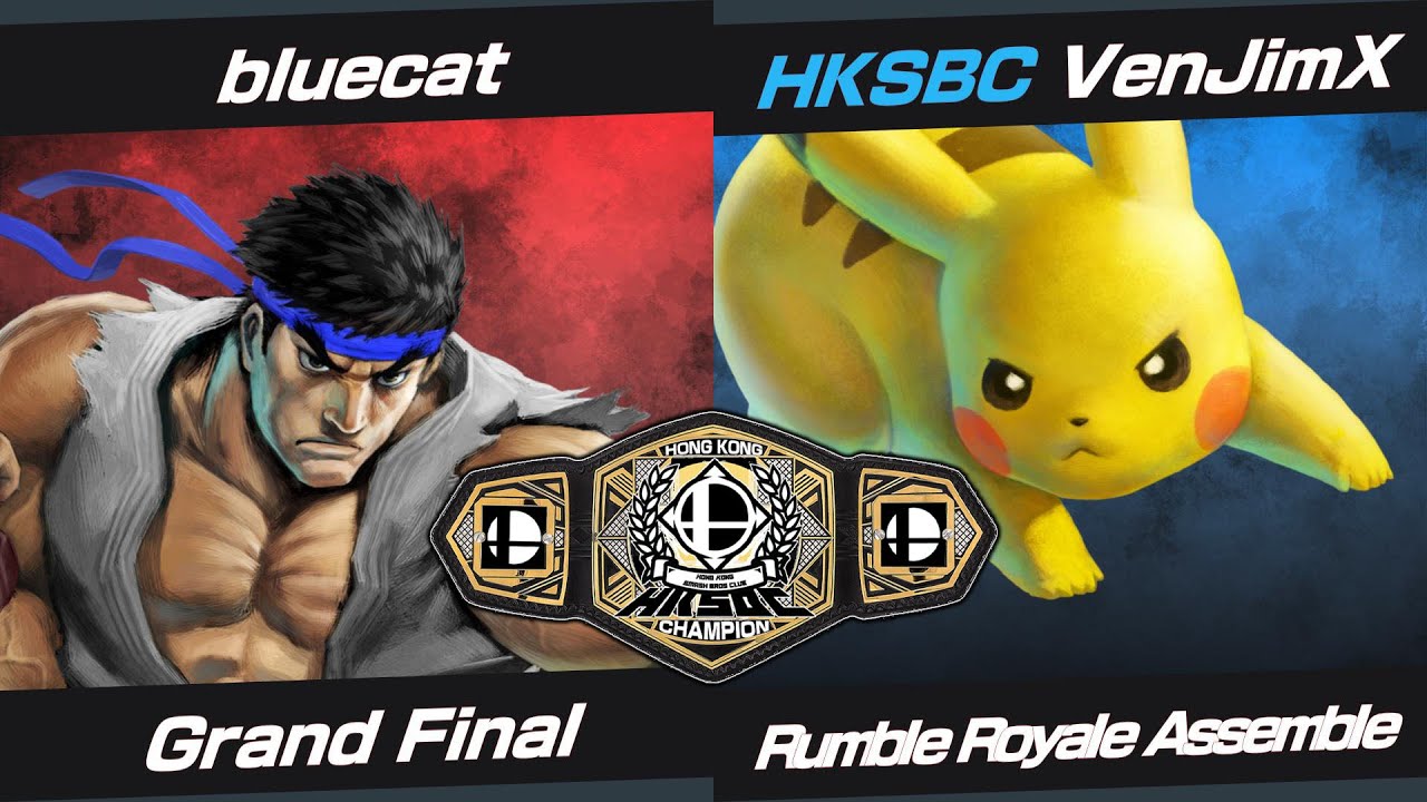 bluecat (Ryu) [L] vs VenJimX (Pikachu) - Grand Final | HKSBC Rumble ...