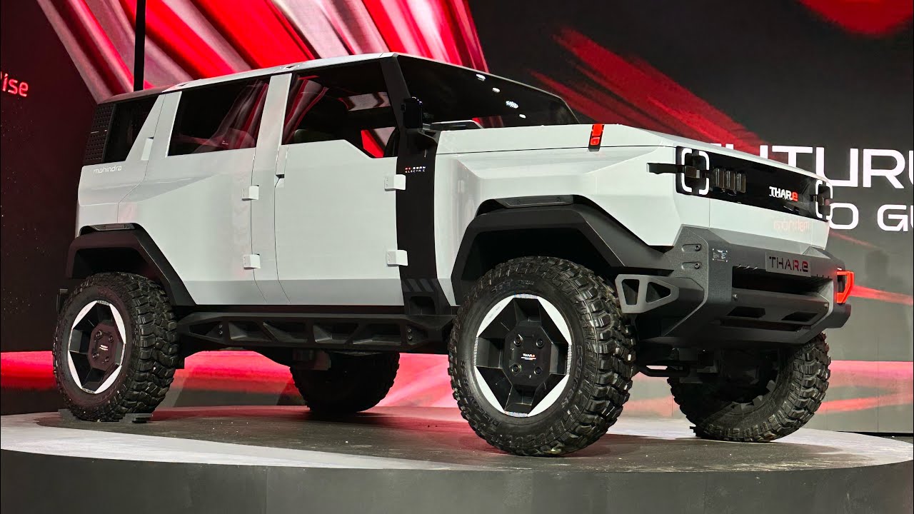 Mahindra THARe Electric SUV - Five things we Liked - YouTube