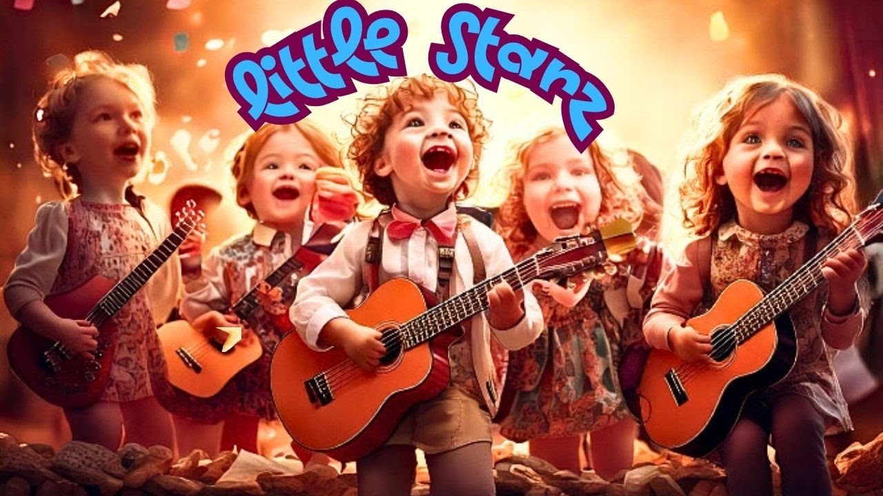 LITTLE STARZ ||SONG ABCD# RHYMS SINGING AND DANCING OF KIDS - YouTube