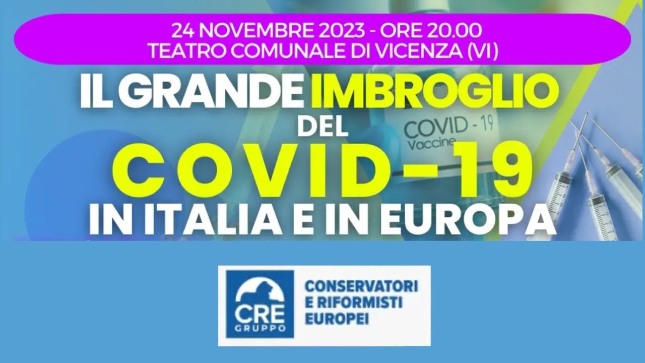 IL GRANDE IMBROGLIO DEL COVID-19 IN ITALIA E IN EUROPA - YouTube