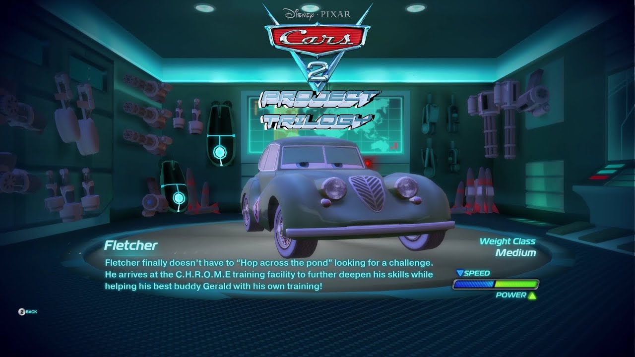 Cars 2 The Video Game Project Triology Fletcher - YouTube