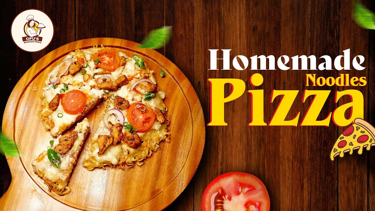 🔥 Homemade Noodles Pizza Recipe – নুডলস পিজ্জা 🍕 | Easy & Delicious ...
