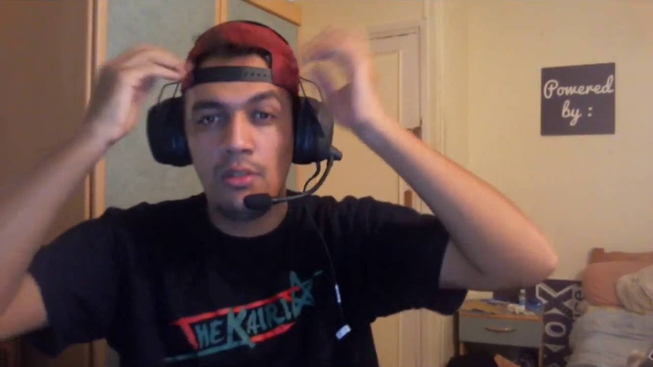 TheKairi78 mon nouveaux casque Gamers + Teste Qualité du Micro - YouTube