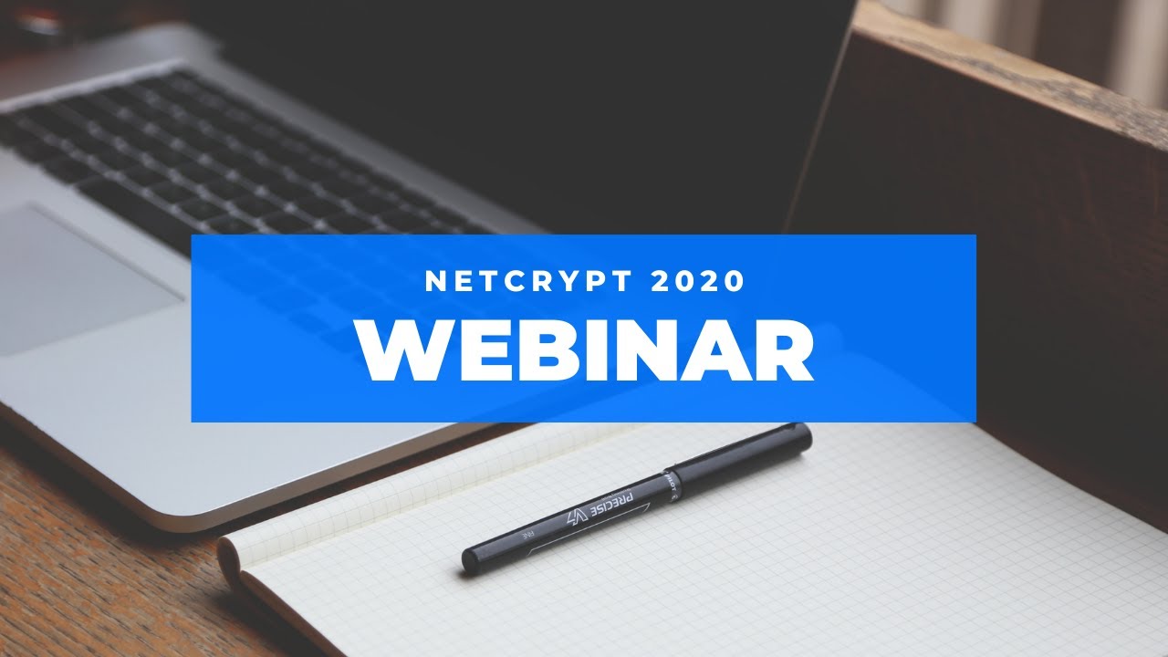 Webinar 01 : Netcrypt 2020 - YouTube