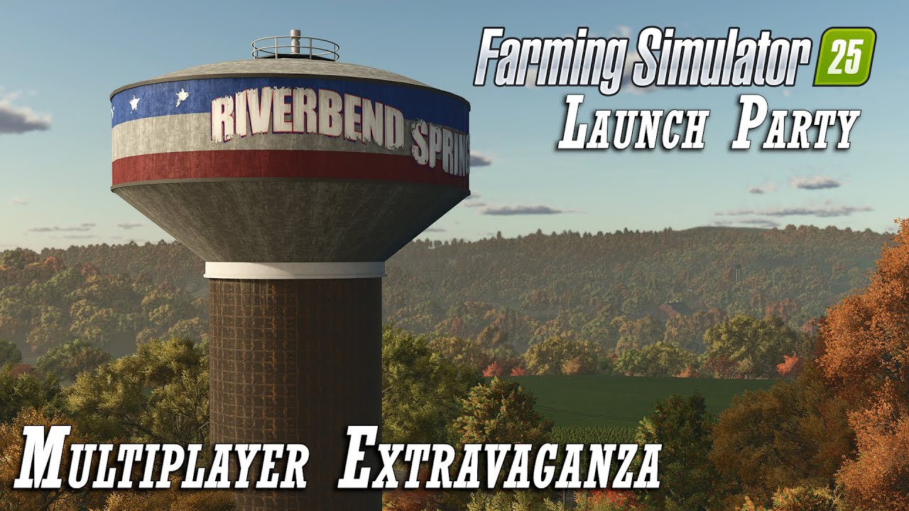 Farming Simulator 25 Launch Party - Multiplayer Extravaganza - YouTube