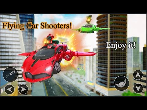 Flying Car Shooting Game: Modern Car Games 2021/Android Games - YouTube