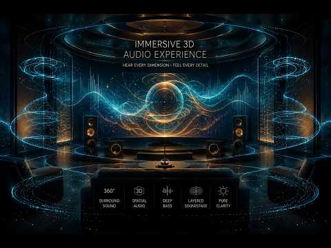 Immersive 3D Audio Experience | Powerful Fusion Of Ultra-Deep Bass | Rich Stereo Imaging