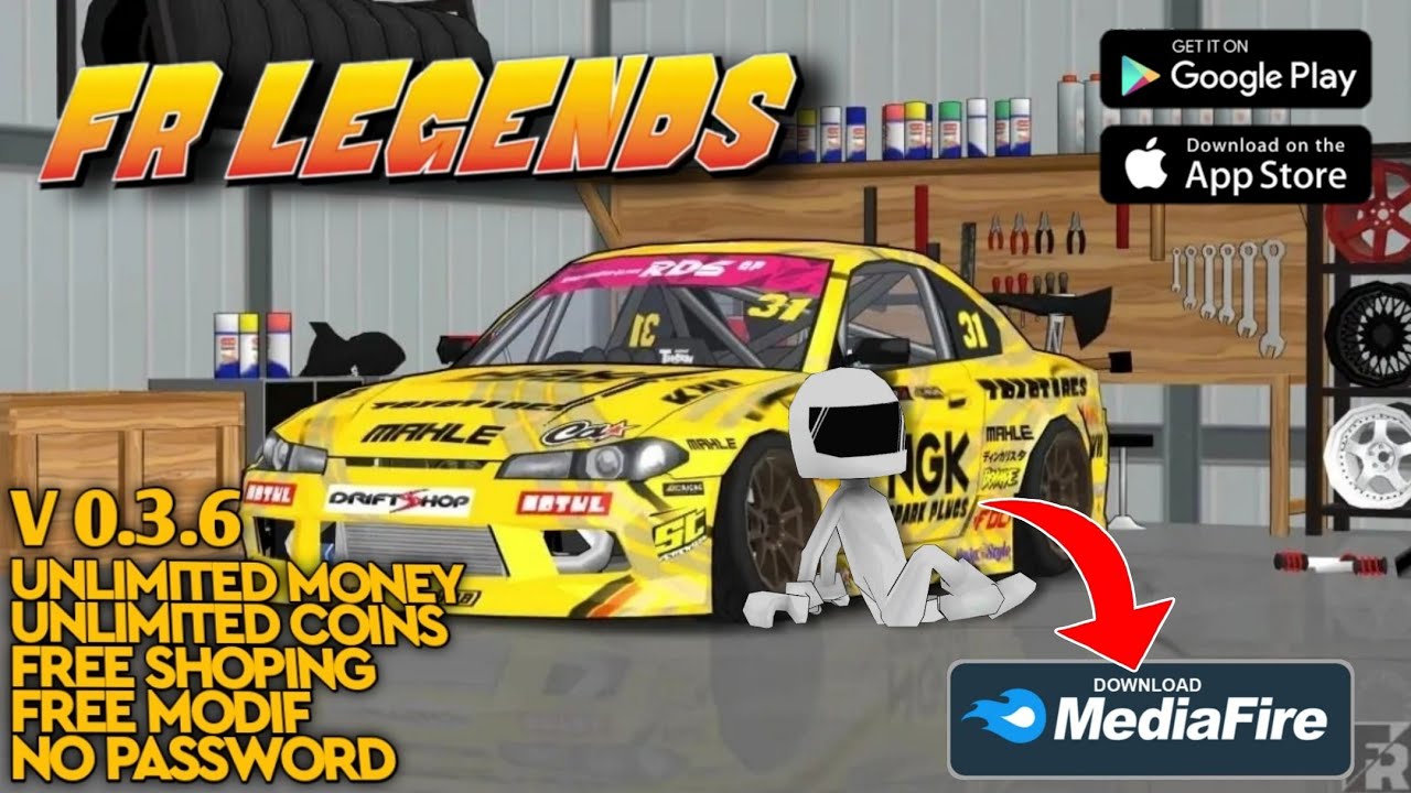 FR LEGEND MOD APK 0.3.6 || UNLIMITED MONEY MOD PACK - MEDIAFIRE - YouTube