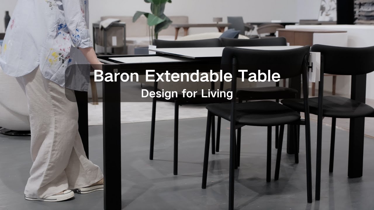 Connubia baron extendable dining table｜functionality and simplicity# ...