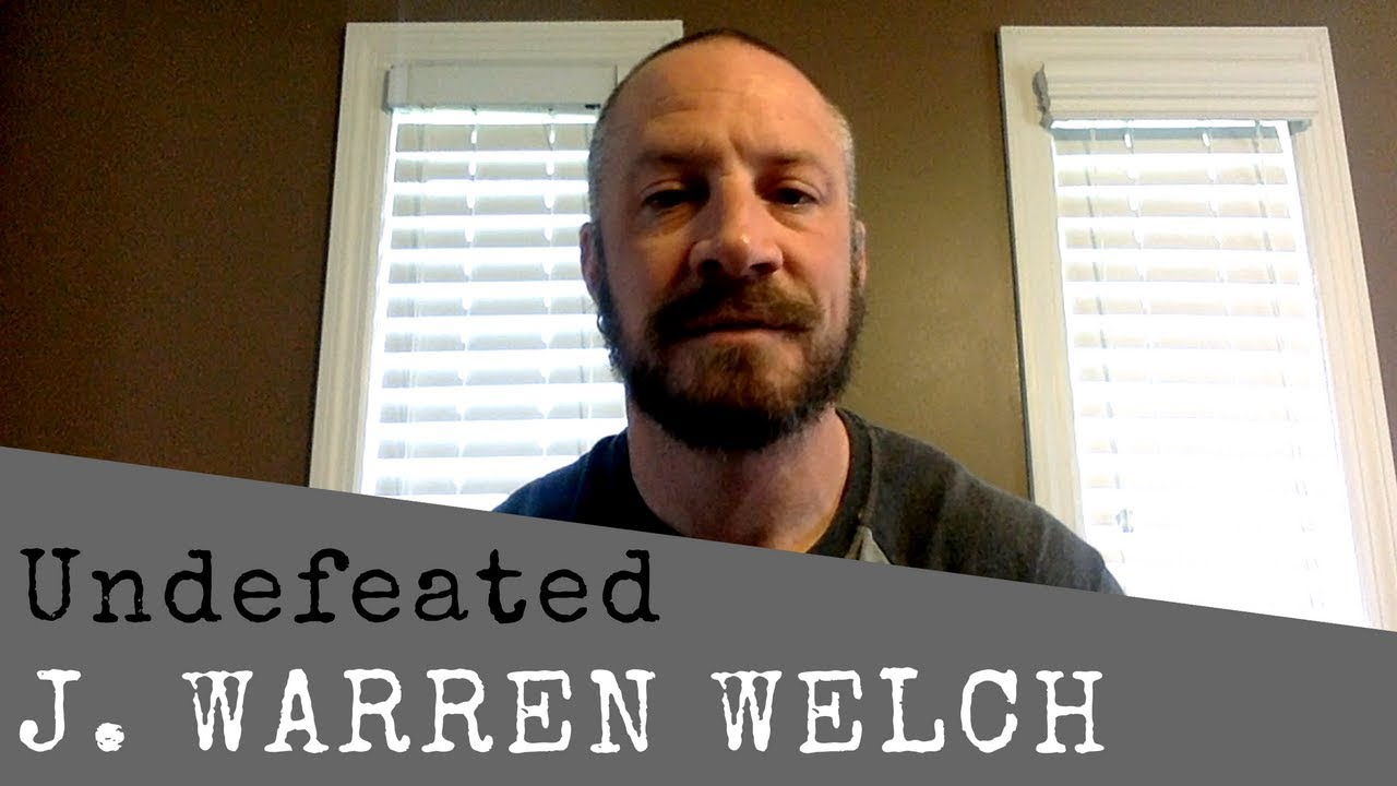 Undefeated - Spoken Word Poem by J. Warren Welch - YouTube